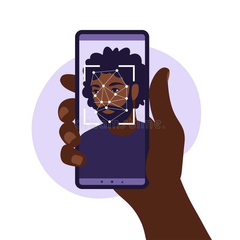 Facial Recognition System Concept Face Id Face Recognition System