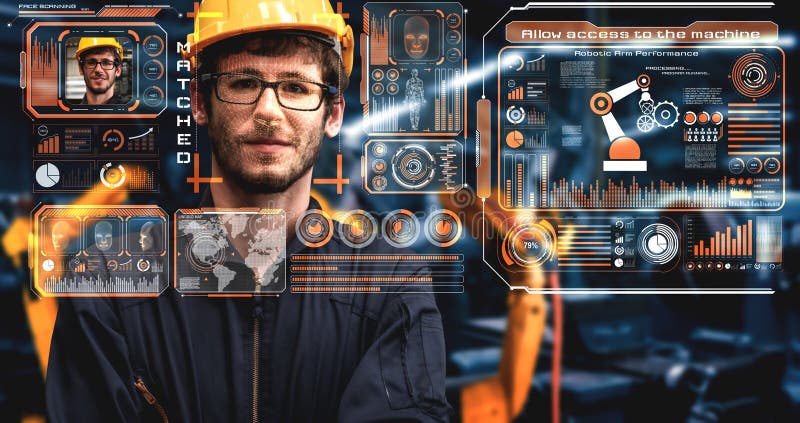 Facial Recognition Technology for Industry Worker To Access Machine ...