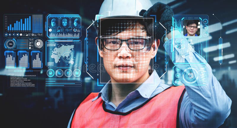 Facial Recognition Technology for Industry Worker To Access Machine ...
