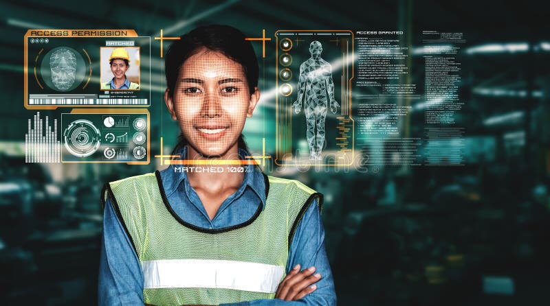 Facial Recognition Technology for Industry Worker To Access Machine ...