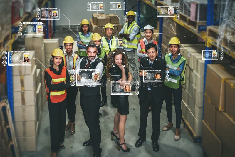 Facial Recognition Technology for Industry Worker To Access Machine ...