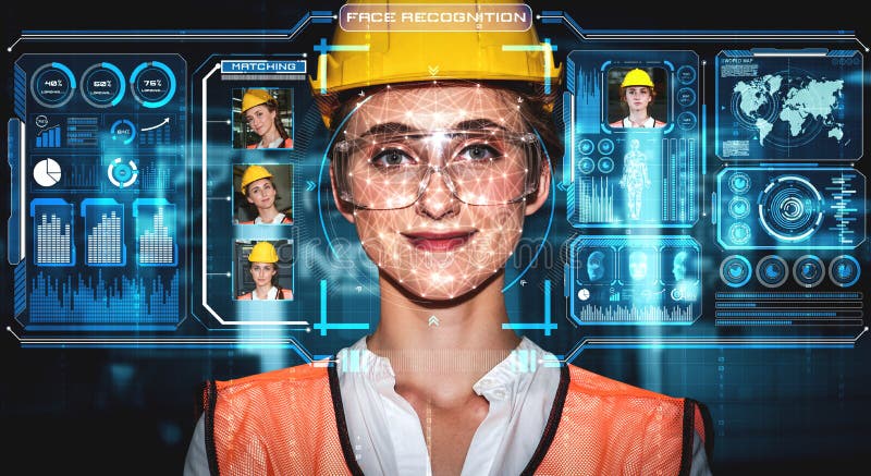 Facial Recognition Technology for Industry Worker To Access Machine ...
