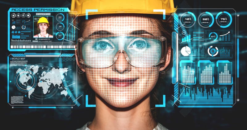 Facial Recognition Technology for Industry Worker To Access Machine ...