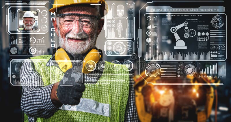 Facial Recognition Technology for Industry Worker To Access Machine ...
