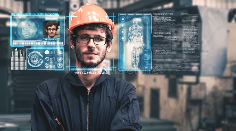 Facial Recognition Technology for Industry Worker To Access Machine ...