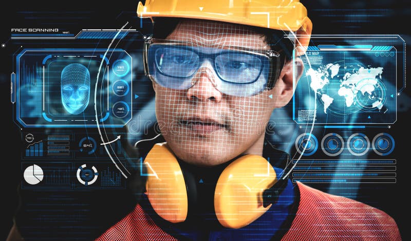 Facial Recognition Technology for Industry Worker To Access Machine ...