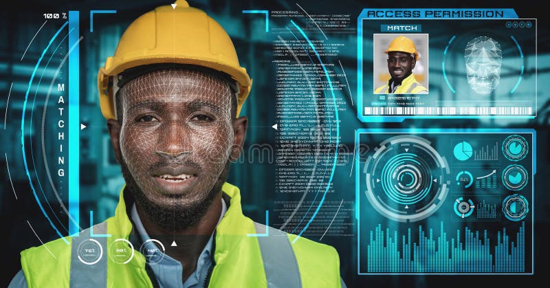 Facial Recognition Technology for Industry Worker To Access Machine ...