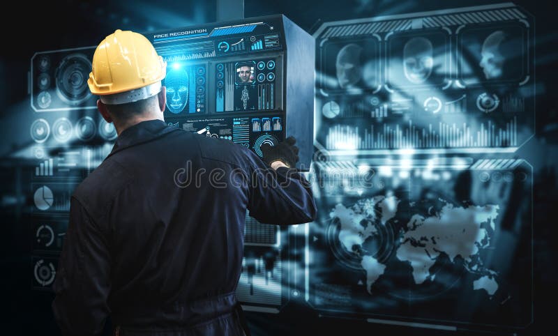 Facial Recognition Technology for Industry Worker To Access Machine ...