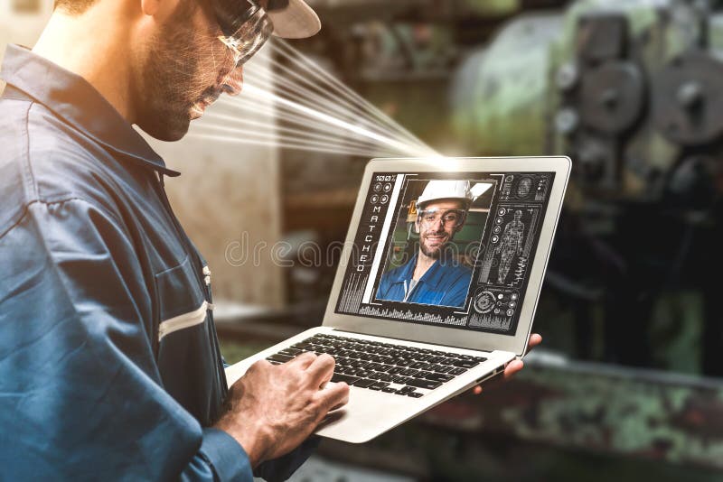 Facial Recognition Technology for Industry Worker To Access Machine ...