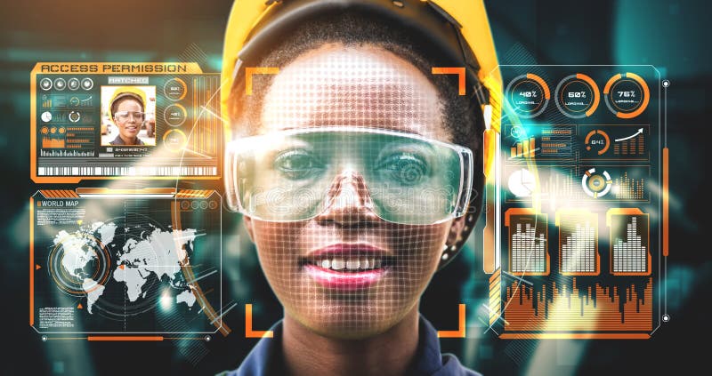 Facial Recognition Technology for Industry Worker To Access Machine ...