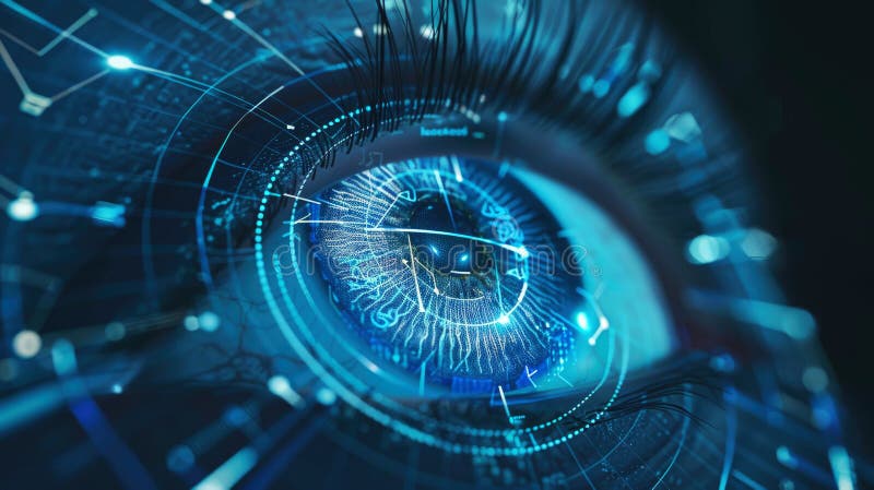 Facial Biometric Identification System Stock Illustrations – 5,545 ...