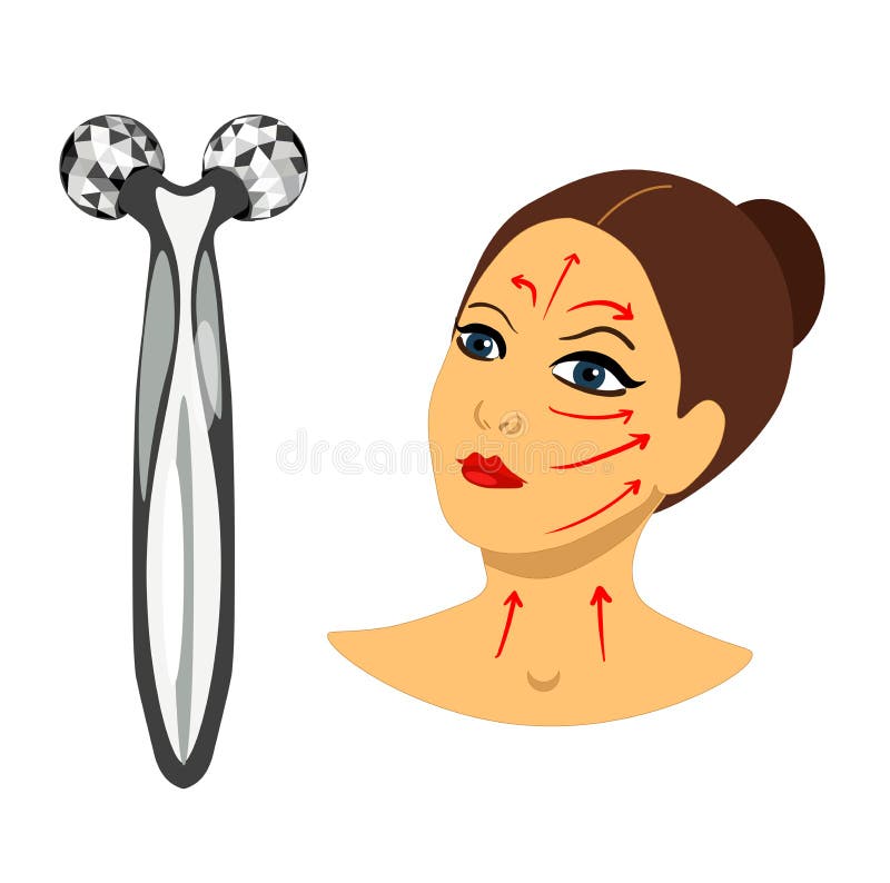 Facial Roller Stock Illustrations – 2,553 Facial Roller Stock ...