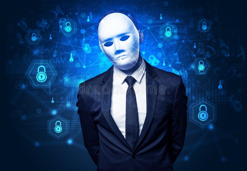Facial Security Recognition Concept Stock Photo - Image of intelligence ...