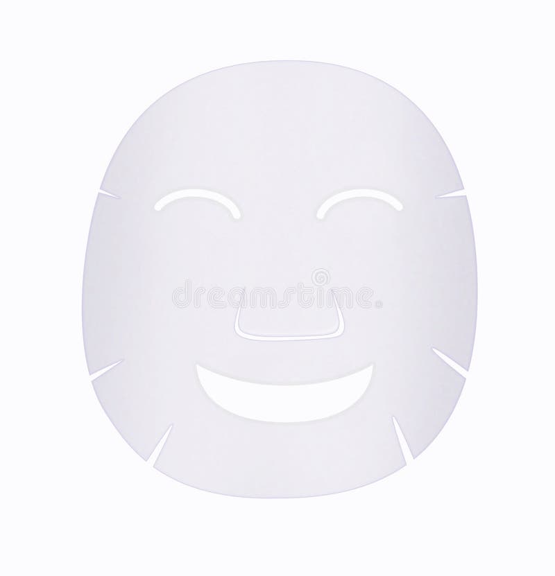 Facial Sheet Mark Smile stock illustration. Illustration of mark - 46862938