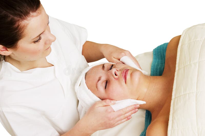 Facial at the Spa stock photo. Image of fitness, fresh - 710038