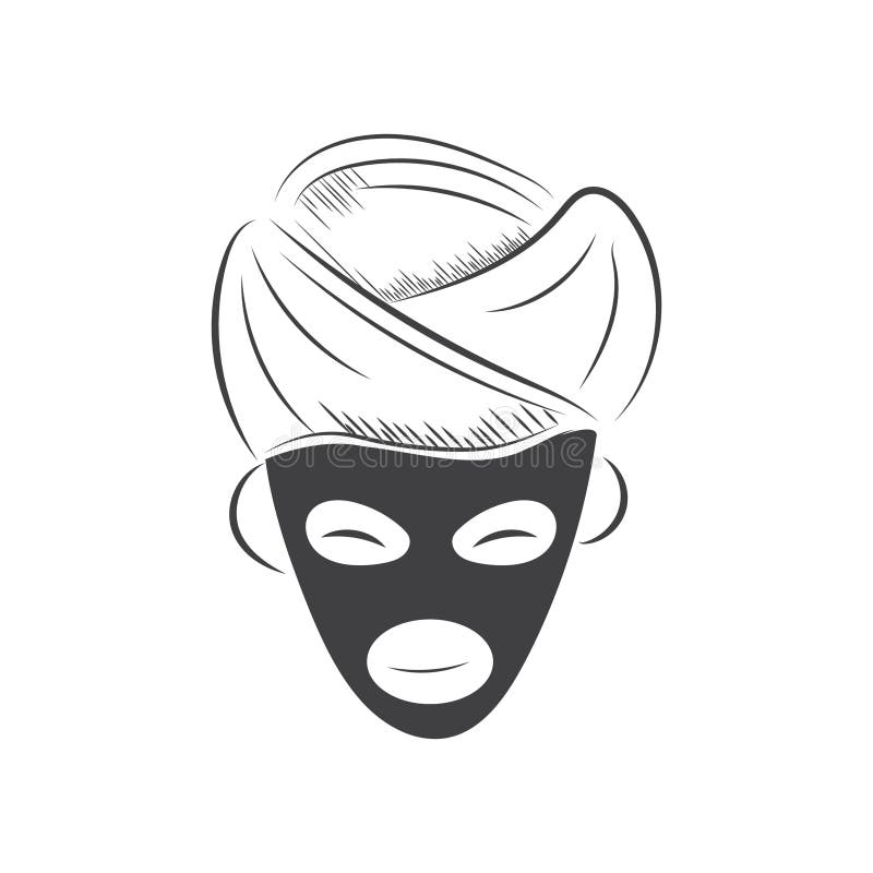 Facial. Vector Illustration Decorative Design Stock Vector ...