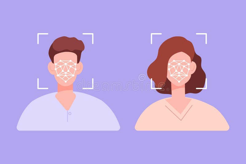 Facial Verification. Face Recognition, Reader Biometric Data, Access ...