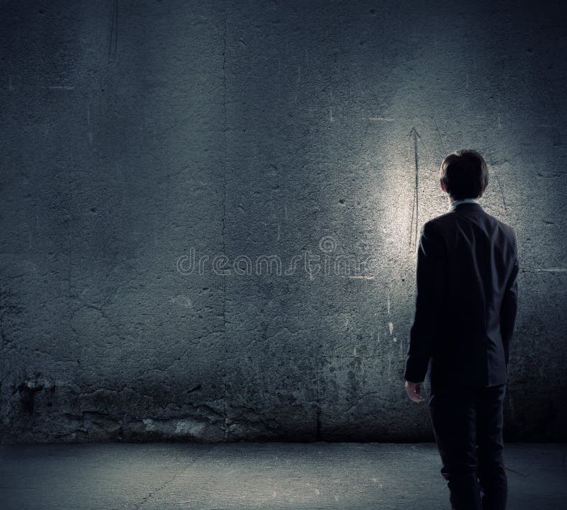 Facing challenges stock image. Image of male, briefcase - 51818373