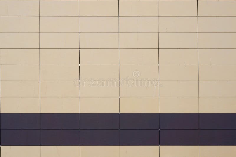 Facing Panels on Wall of Modern Building. Stock Photo - Image of ...