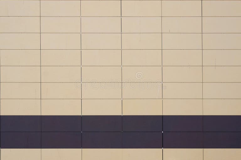 Facing Panels on Wall of Modern Building. Stock Photo - Image of ...
