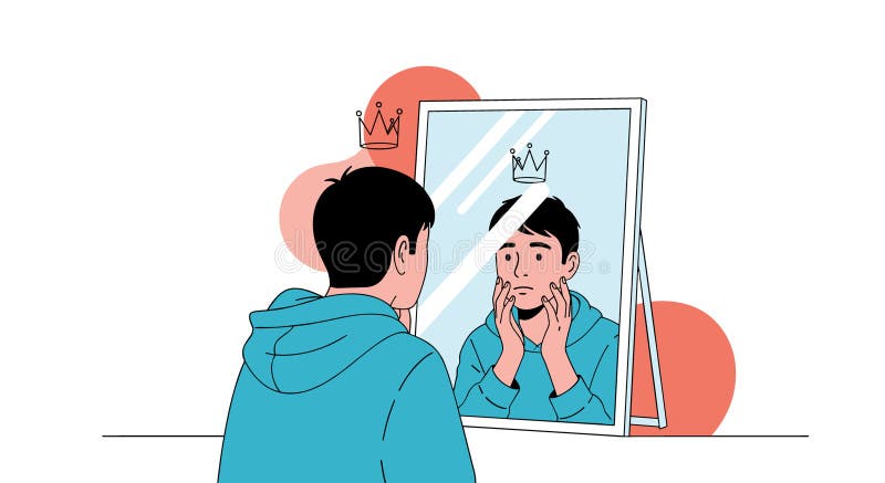 Facing Self-Image Distortions a Young Man Confronts False Perceptions ...