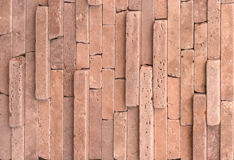 Facing Tile from Travertine with a Smooth Surface Stock Photo - Image ...