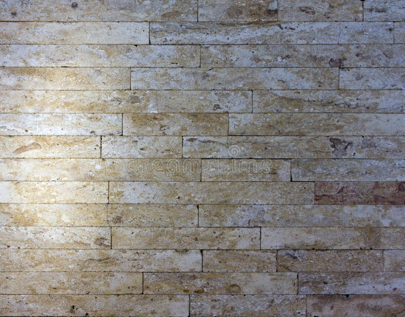 Facing Tile from Travertine with a Smooth Surface Stock Image - Image ...