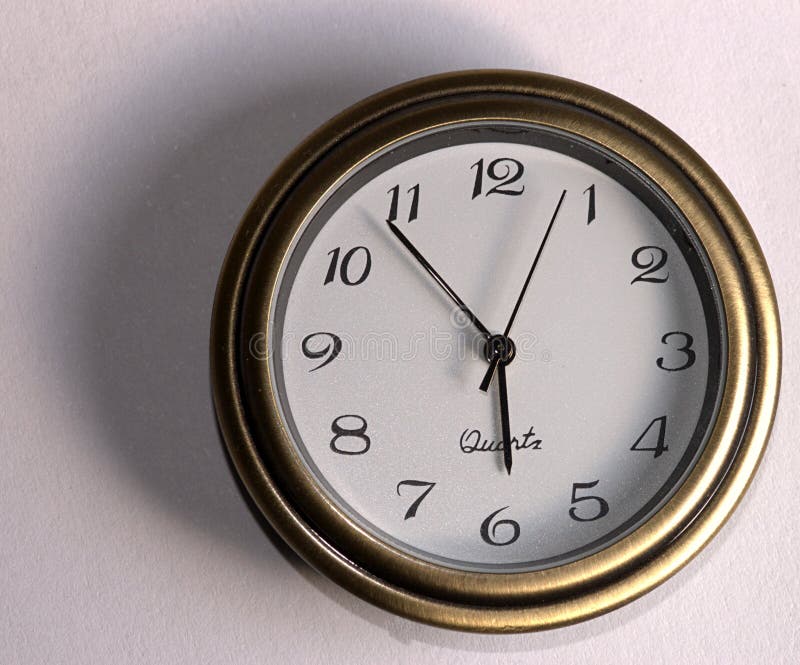Time Twelve Thirty stock image. Image of minutes, time - 193633