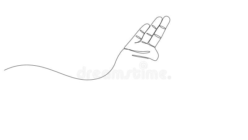 Continuous Drawing of Headphones, Guitar Player and Notes. Listening To ...