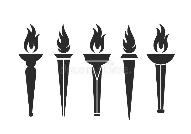 Fackel Stock Illustrationen, Vektors, & Klipart – (16,852 Stock ...