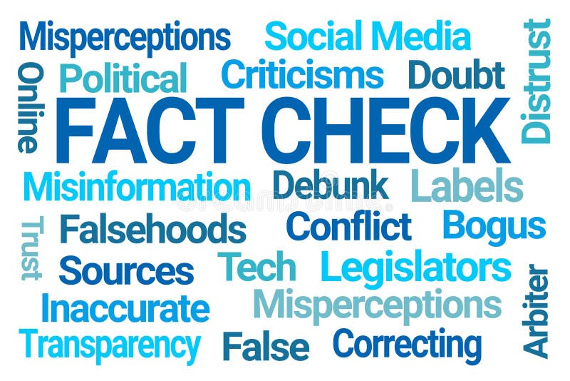 Fact Check Vector Illustration with Myths Vs Facts News for Thorough ...