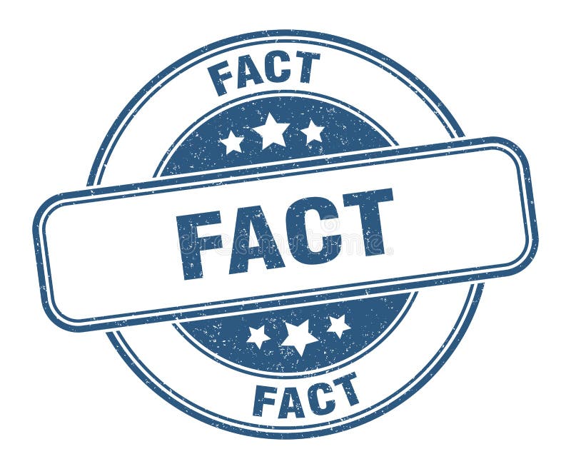 Fact stamp stock vector. Illustration of fact, rubber - 125006414