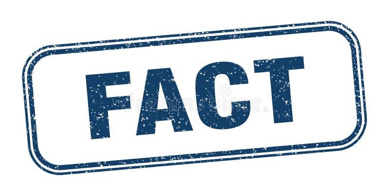 Fact Stamp. Fact Square Grunge Sign Stock Vector - Illustration of fact ...