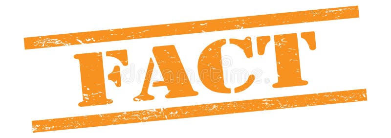 FUN FACT Text Written on Purple Violet Vintage Stamp Stock Illustration ...