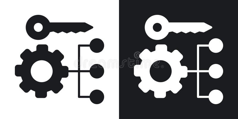 Factor Thin Line Vector Icon Set Stock Photo - Image of graphic, factor ...