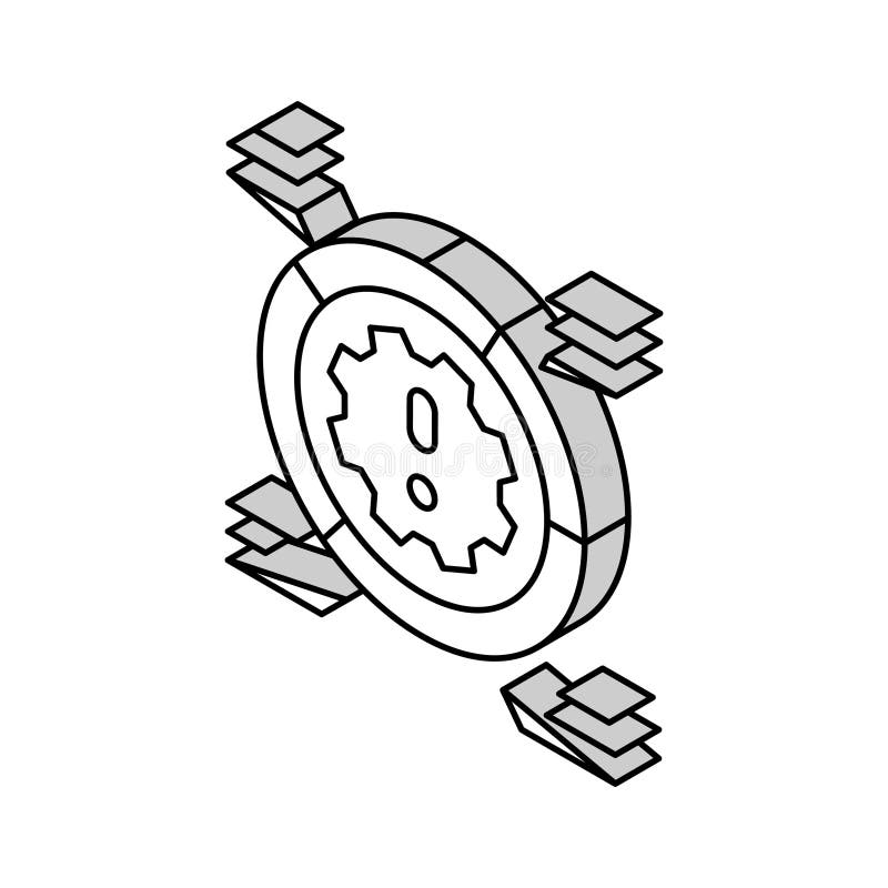 Factors Risk Isometric Icon Vector Illustration Stock Vector ...