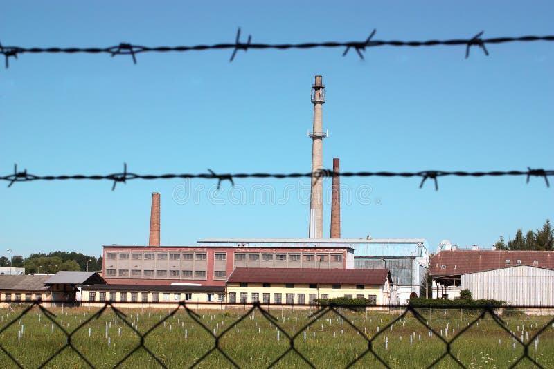 Factory stock image. Image of factory, construction, corporation - 10814197