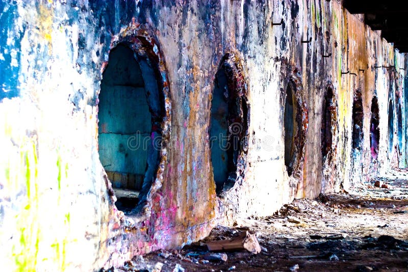 Factory stock image. Image of industrial, messy, metal - 13536069