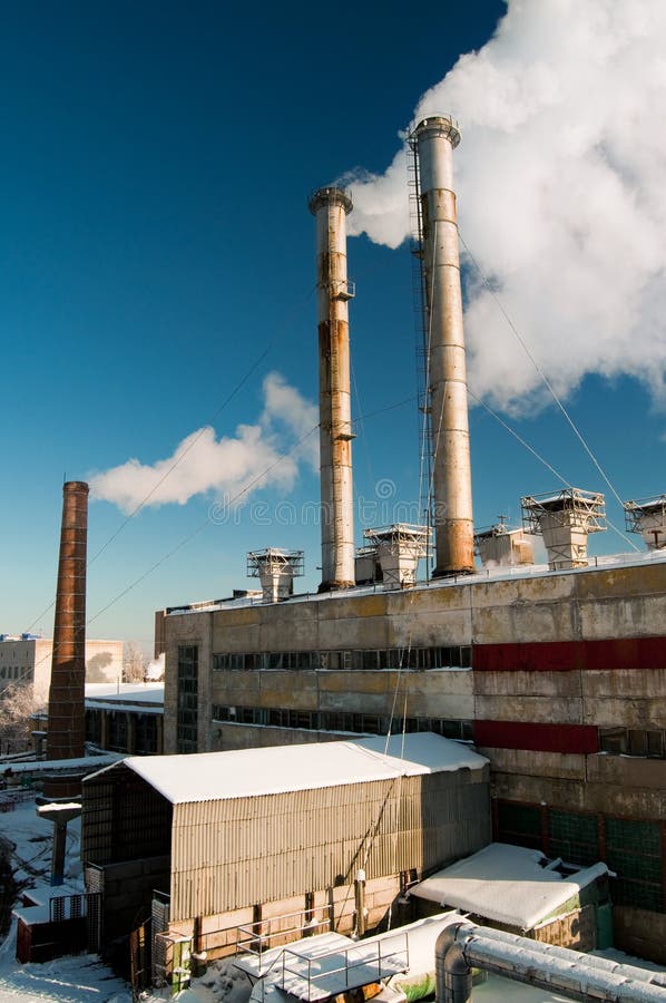 Factory stock photo. Image of chimney, economic, factories - 1592530