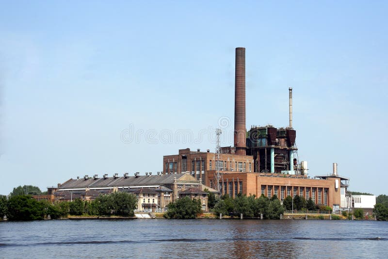 Steam factory stock illustration. Illustration of factory - 20546274