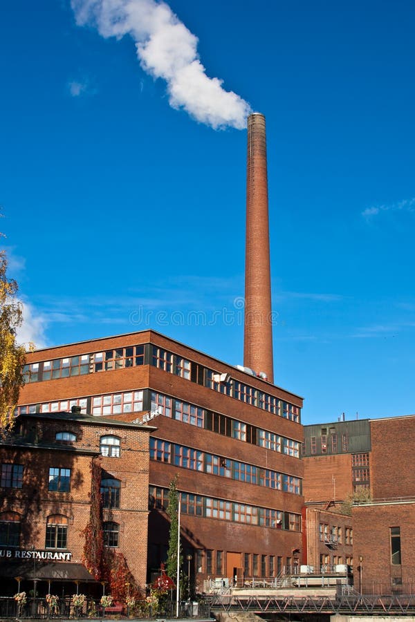 Factory stock image. Image of europe, finland, tampere - 18320051