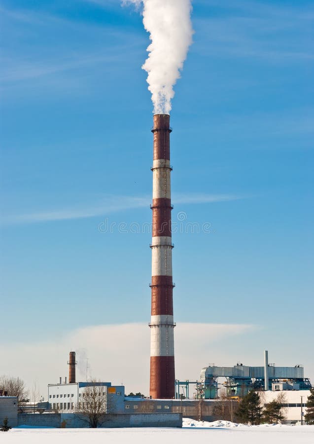 Factory stock image. Image of factory, vapor, smoke, plant - 18687059