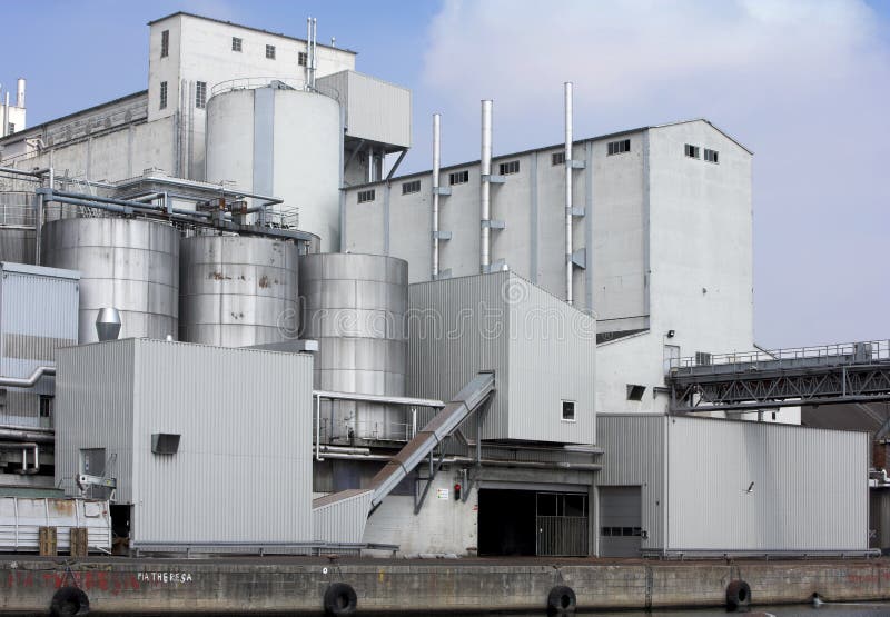 Modern Cheese Factory Industrial Plant Stock Photo - Image of food ...
