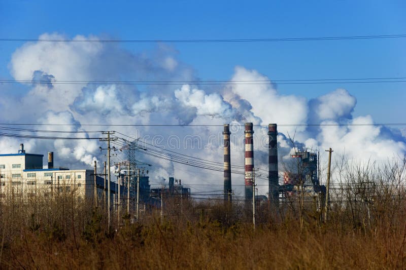 Factory stock photo. Image of manufacture, china, industrial - 20419968