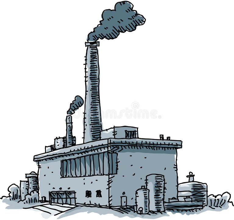 Factory stock illustration. Illustration of industrial - 22363225