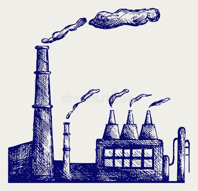 Artistic Factory Building Design Stock Illustrations – 927 Artistic ...