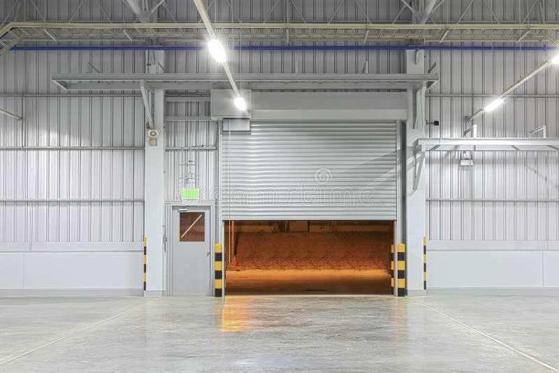 Factory stock image. Image of factory, door, building - 34419447