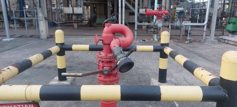 Factory area fire hydrant stock photo. Image of fire - 279676036