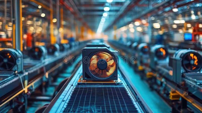 Car Factory Assembly Lines Reveal Orderly Production with Vehicles in ...