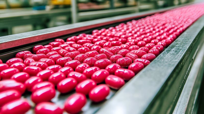 Factory Automatic Production Line, Hightech Items, Industrial Interior ...